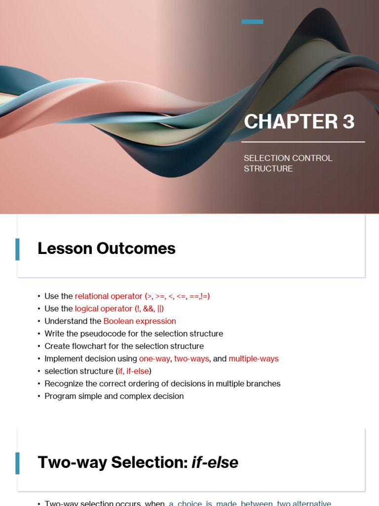 CSC 126 CH3 Part 2 | PDF