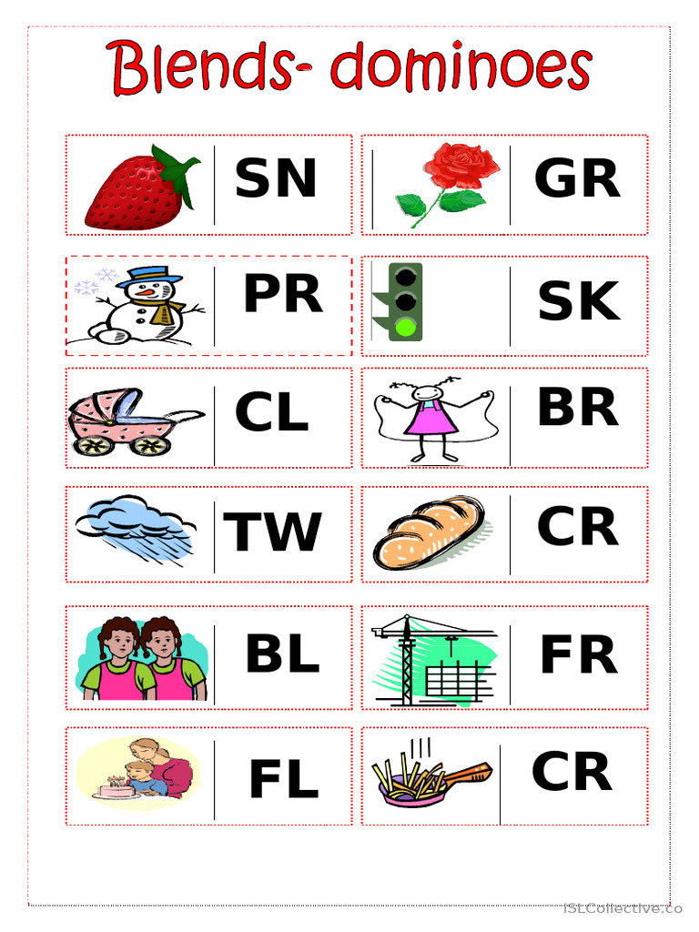 Blends Dominoes | PDF