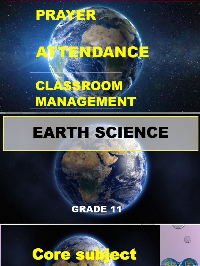 1EarthScience | PDF | Earth Sciences | Science