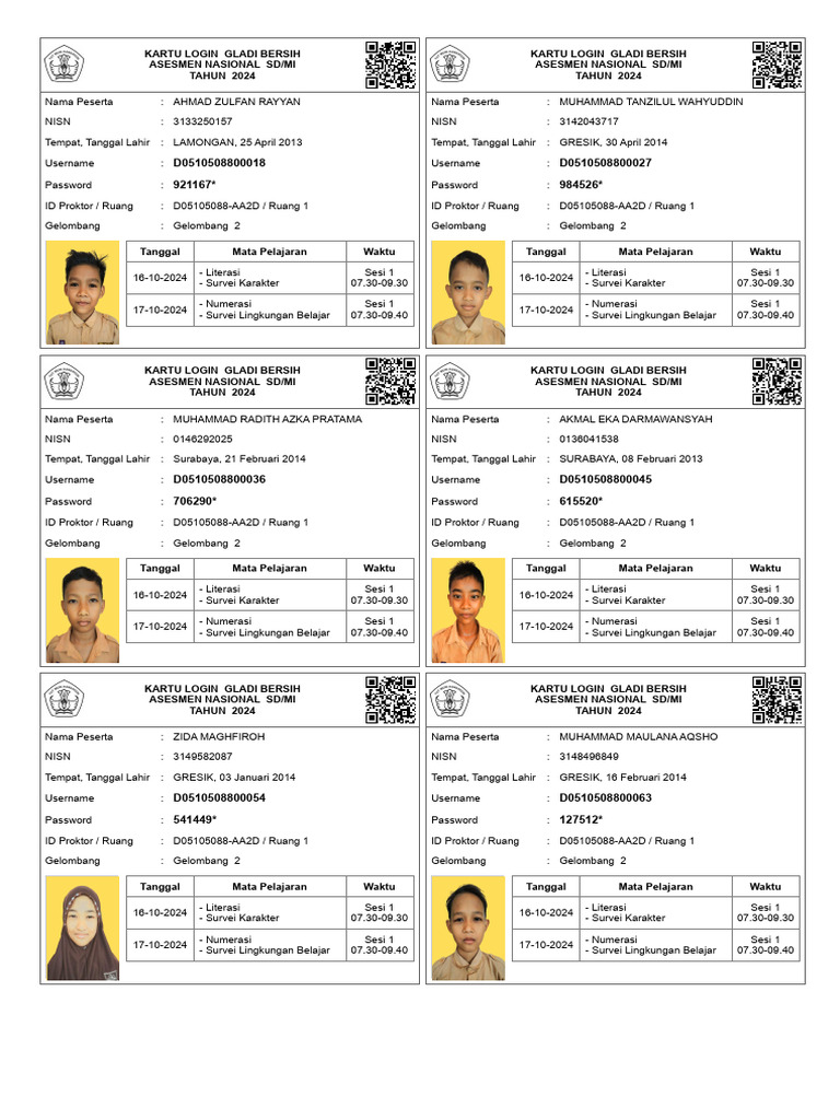 Asesmen Nasional - Tahun 2024 | PDF