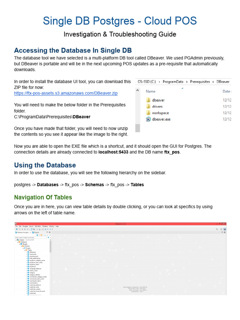Single DB Postgres Investigation and Troubleshooting Guide - V2 | PDF | Postgre Sql | Databases