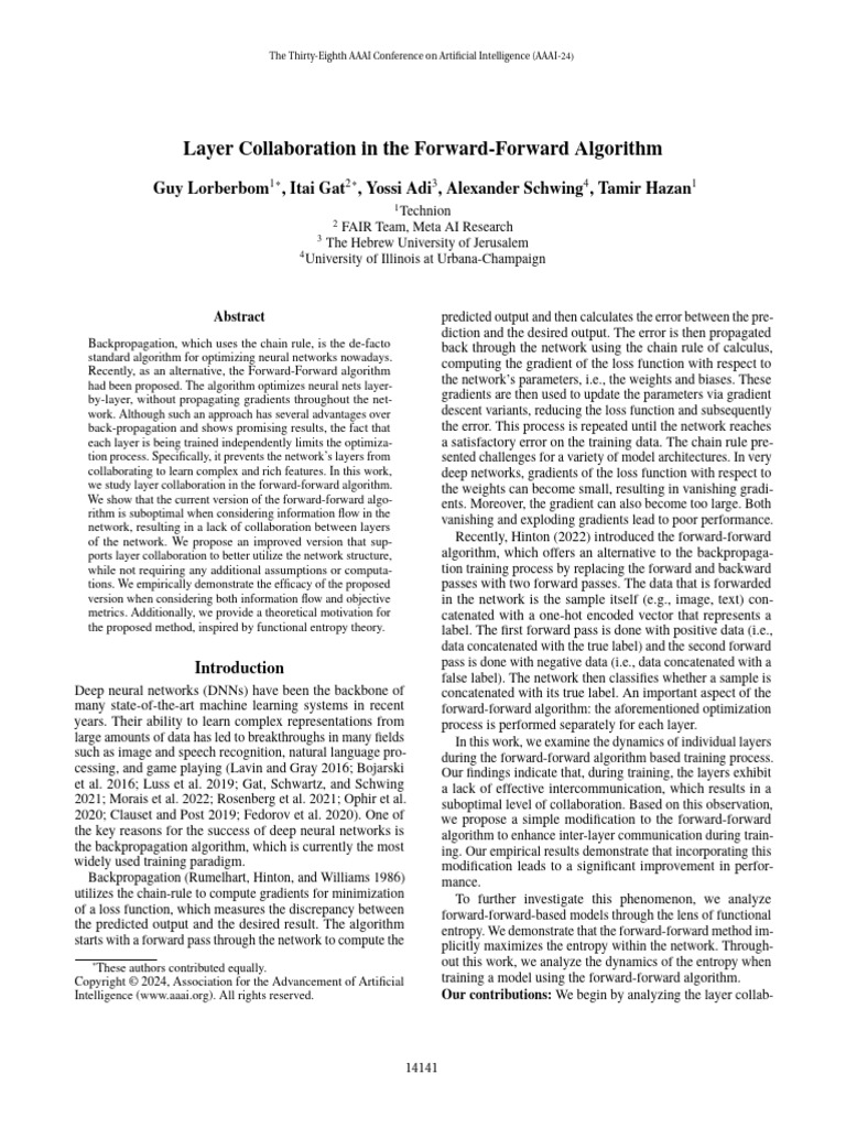 29324-Article Text-33378-1-2-20240324 | PDF | Artificial Neural Network | Deep Learning