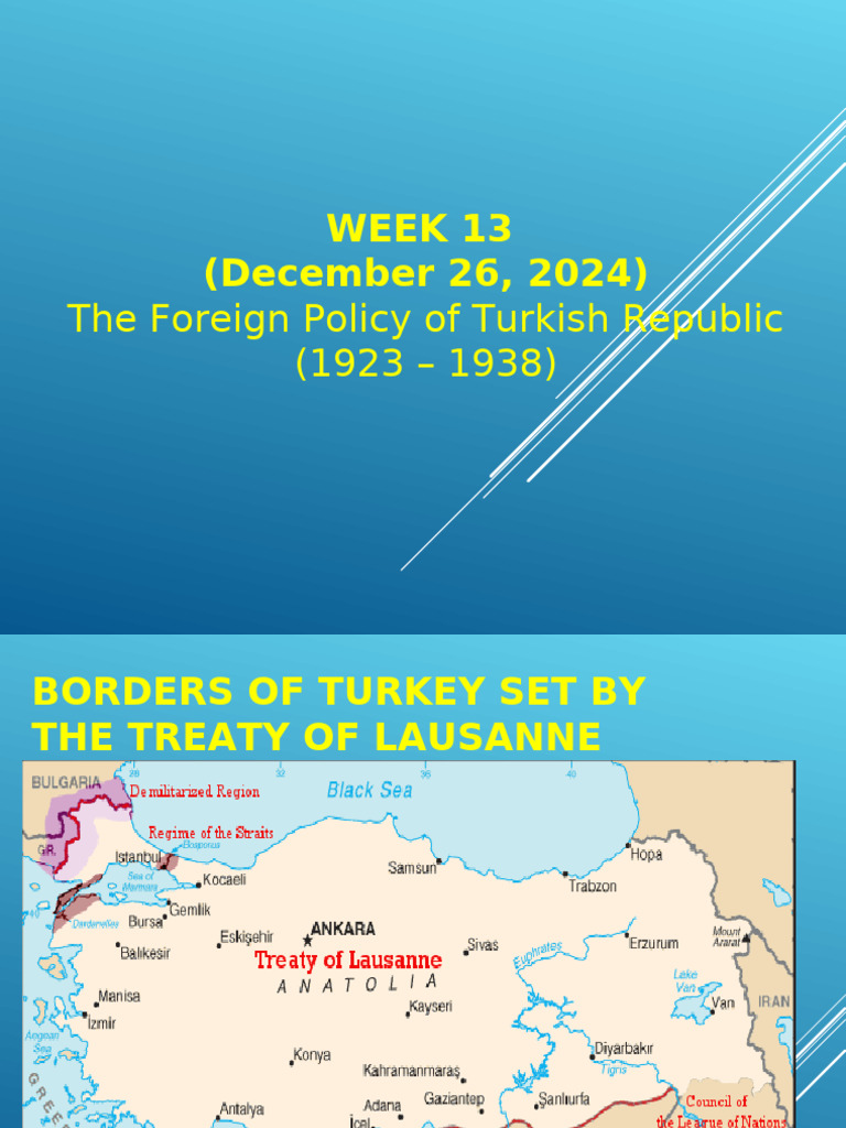 Turkish Foreign Policy 1923-1938 | PDF | International Relations ...