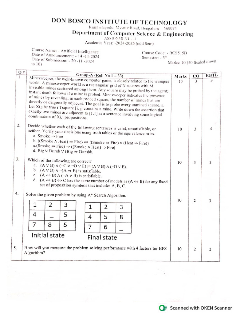 Assignment 2_AI | PDF