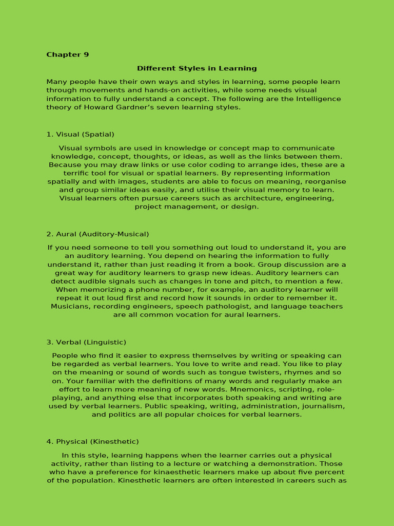 Facilitating Learning (Educ-102) Power Point | PDF | Sound | Information Facilitating Learning (Educ-102) Power Point | PDF | Sound | Information