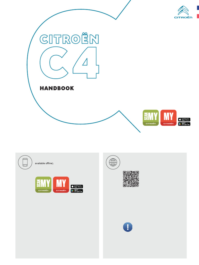 Citroën C4 Owner's Guide | PDF | Lighting | Vehicles