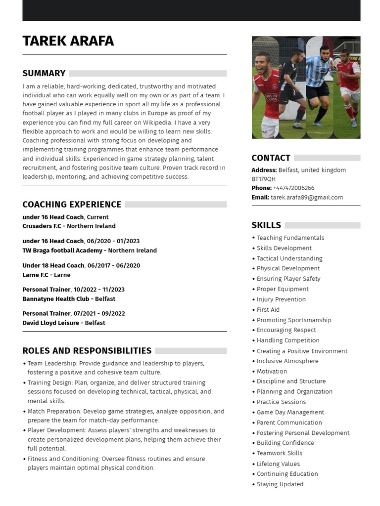 Tarek_Arafa_CV | PDF | Leadership | Mentorship