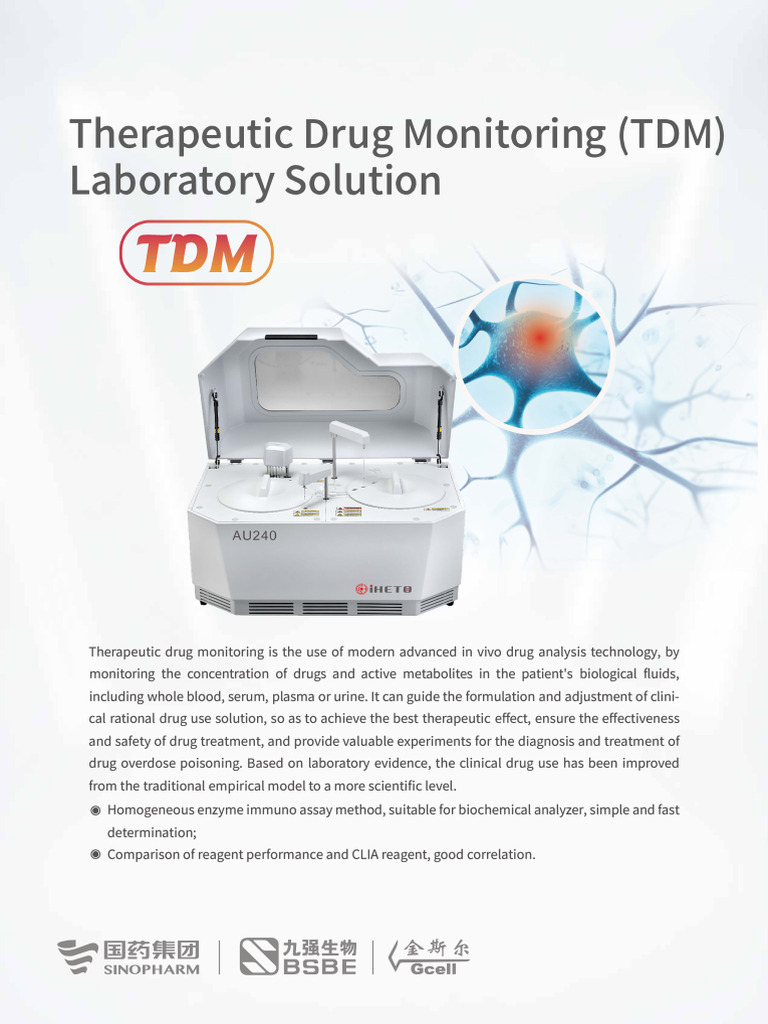 Therapeutic Drug Monitoring (TDM) | PDF