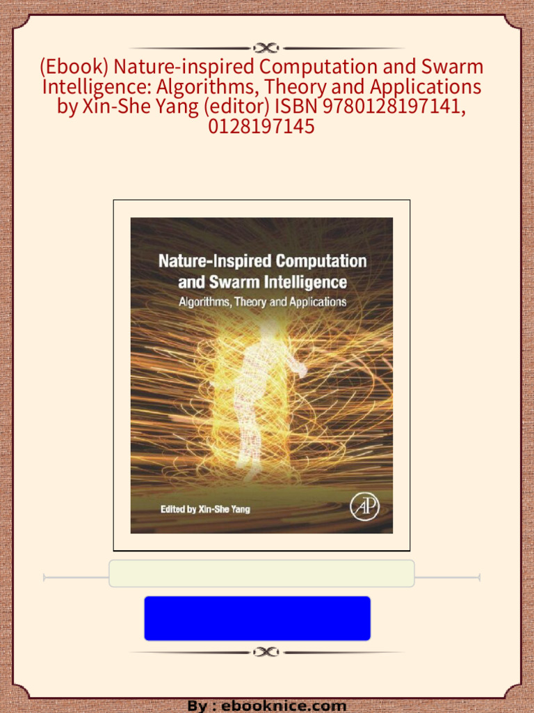 PDF (Ebook) Nature-inspired Computation and Swarm Intelligence ... PDF (Ebook) Nature-inspired Computation and Swarm Intelligence ...