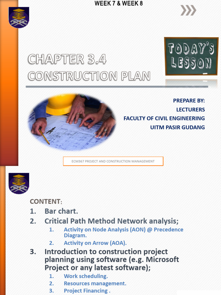 Chapter 3d - Constructional Plan | PDF