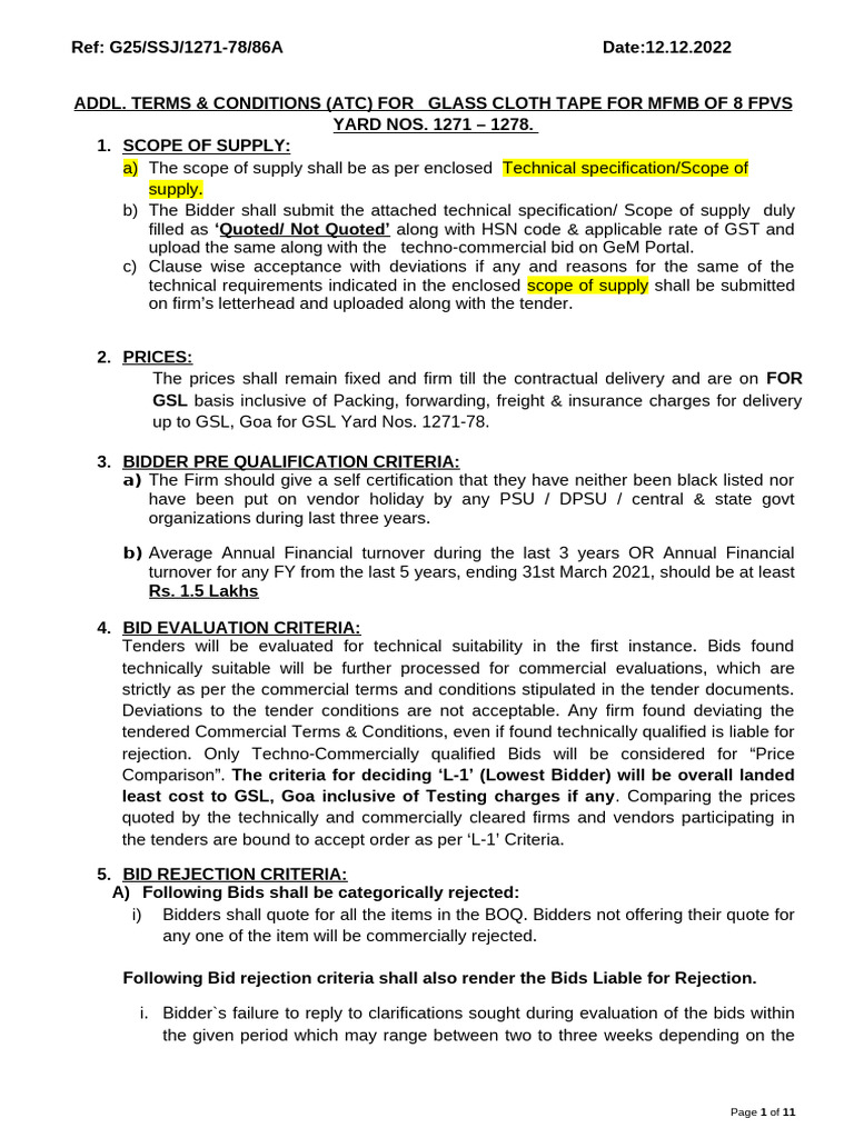 GeM ATC | PDF | Ownership | Partnership