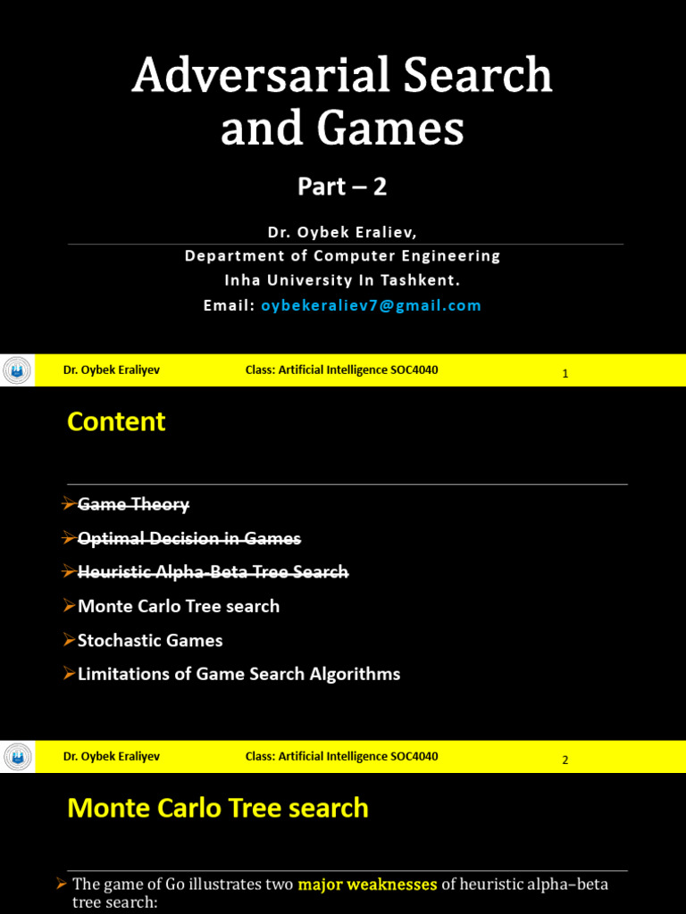 4.2. Adversarial Search and Games | PDF | Applied Mathematics | Algorithms