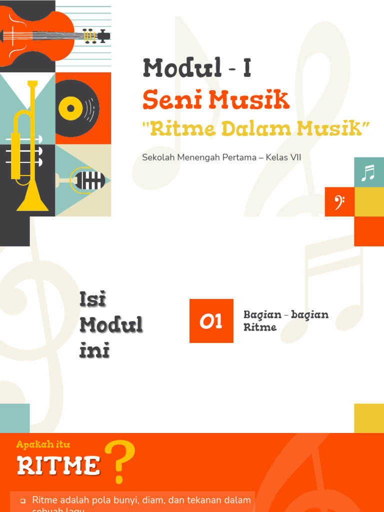 Memahami Ritme dan Notasi Musik | PDF