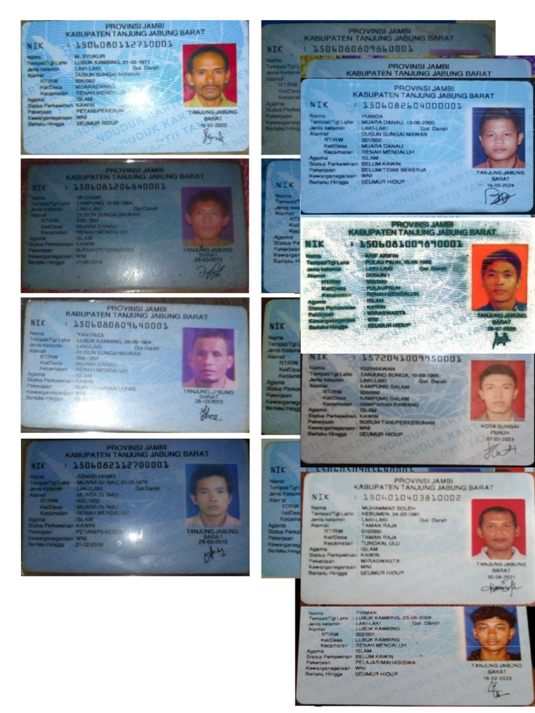 KTP Tukang Dak | PDF