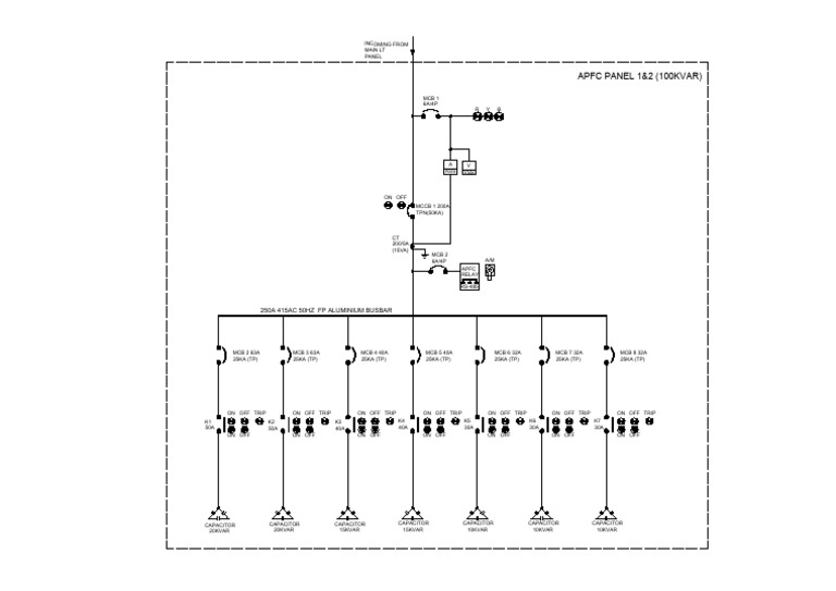 New Kiratpur Drawing Apfc Panel | PDF