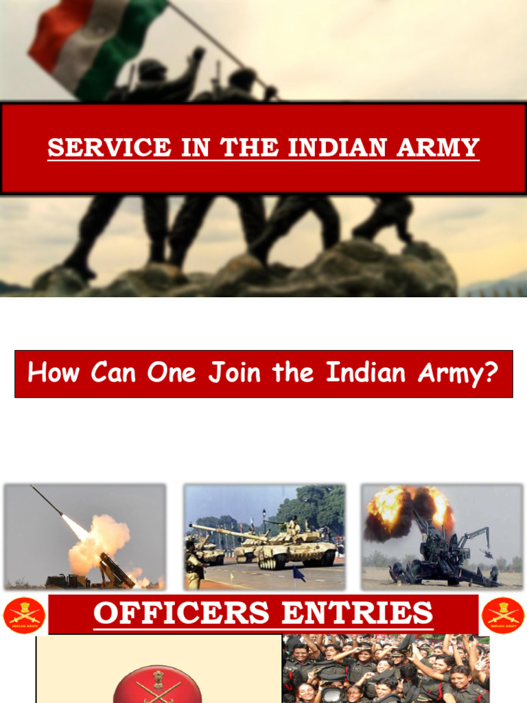 Joining the Indian Army: Entry Guide | PDF | Qualifications | Tests