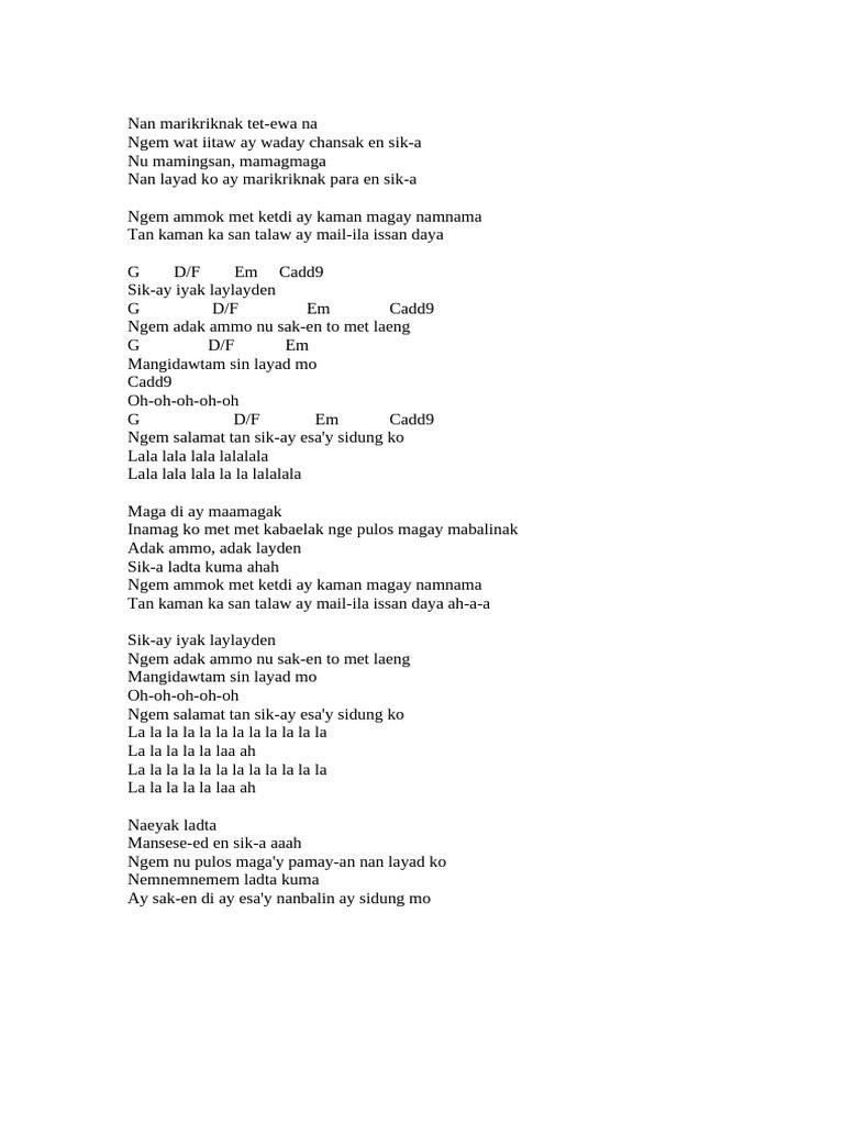 Sidung Tabs | PDF