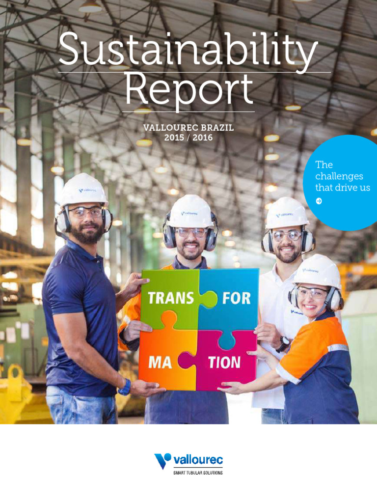 Vallourec Brazil 2015-2016 Sustainability Report | PDF | Economies