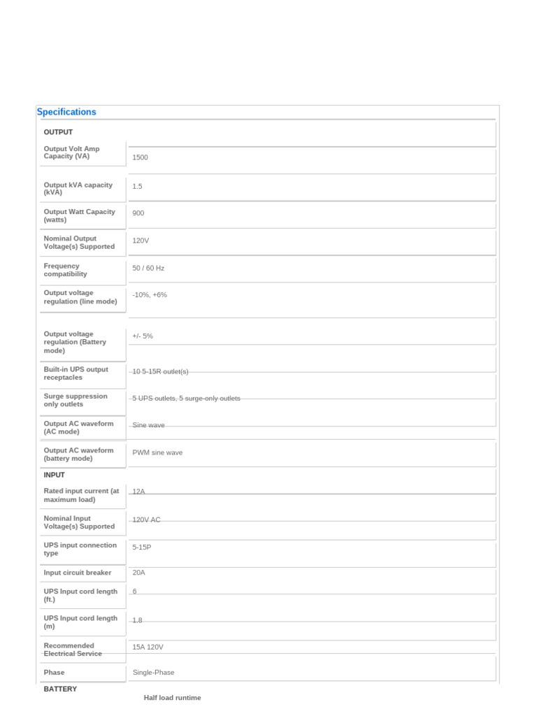 SMART1500LCDT (1) | PDF | Alternating Current | Computer Engineering
