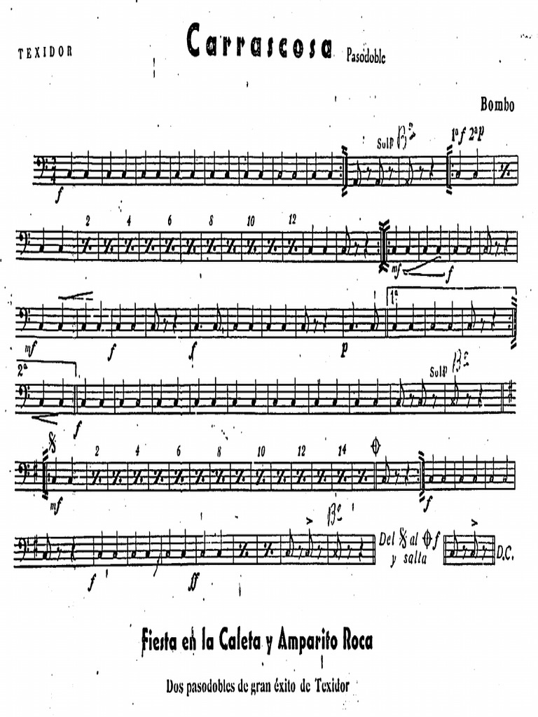 Carrascosa - Bombo y Platos | PDF