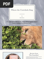 Where The Crawdads Sing | PDF