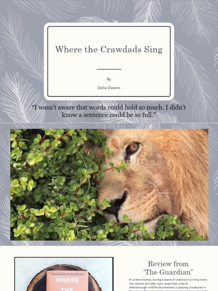 Where The Crawdads Sing | PDF