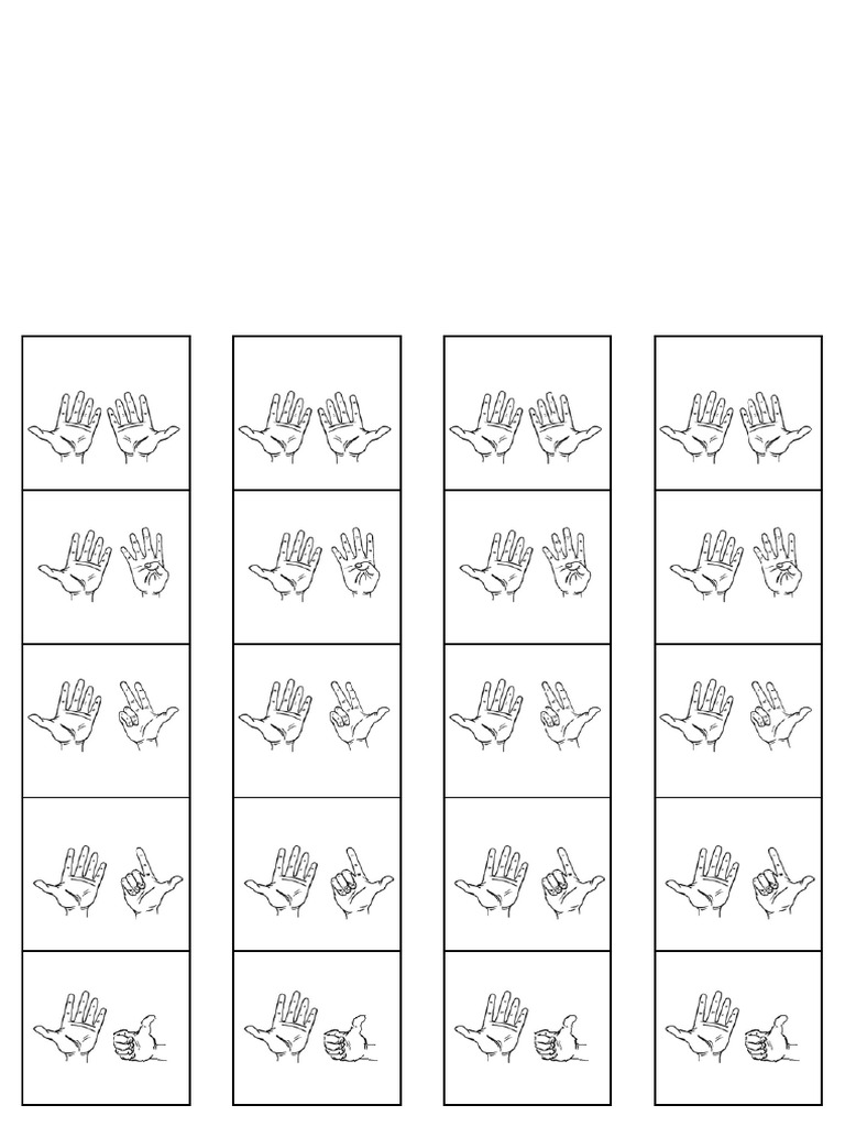 Doigts 6 À 10 | PDF
