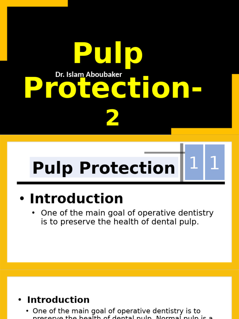 11-Pulp Protection in Restorative Dentistry (Preventive Dentistry ...