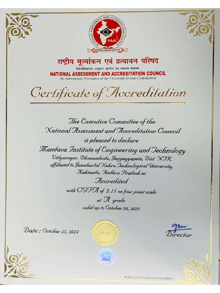 NAAC Certificate | PDF