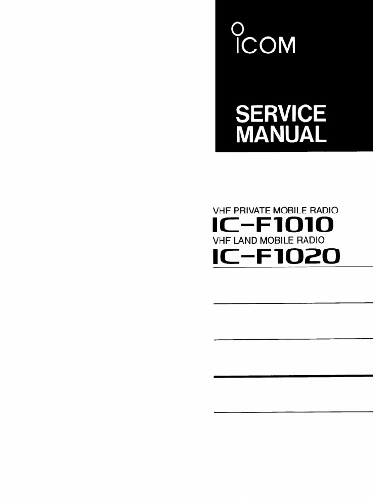 Ic F1010 | PDF