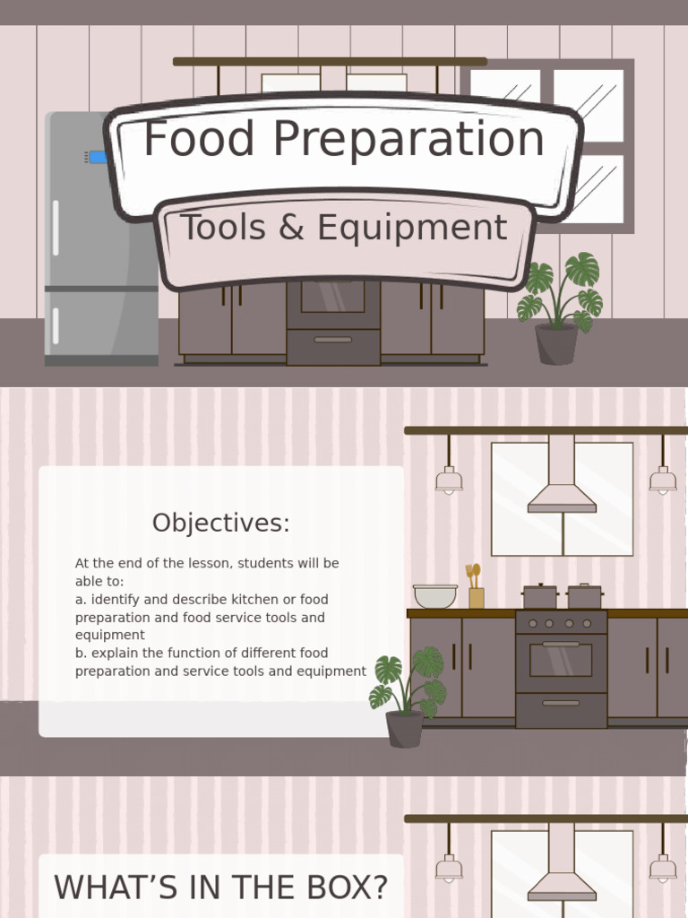 TLE 7 - Q3 - Lesson 3 | PDF | Kitchen Utensil | Home