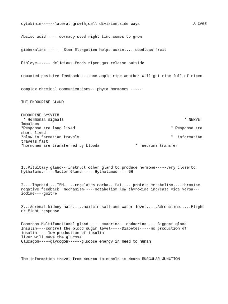 SCIENCE BOARD | PDF | Hormone | Endocrine System