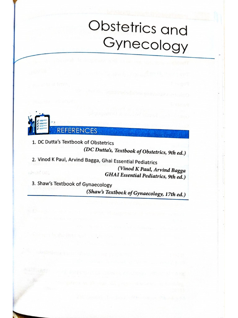 Obs Gynae Previous Year | PDF