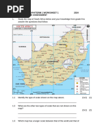 Grade 9 Geography Notes: Terms 1 & 2 | PDF | Map | Precipitation