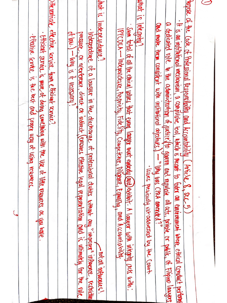 Ethics Notes | PDF