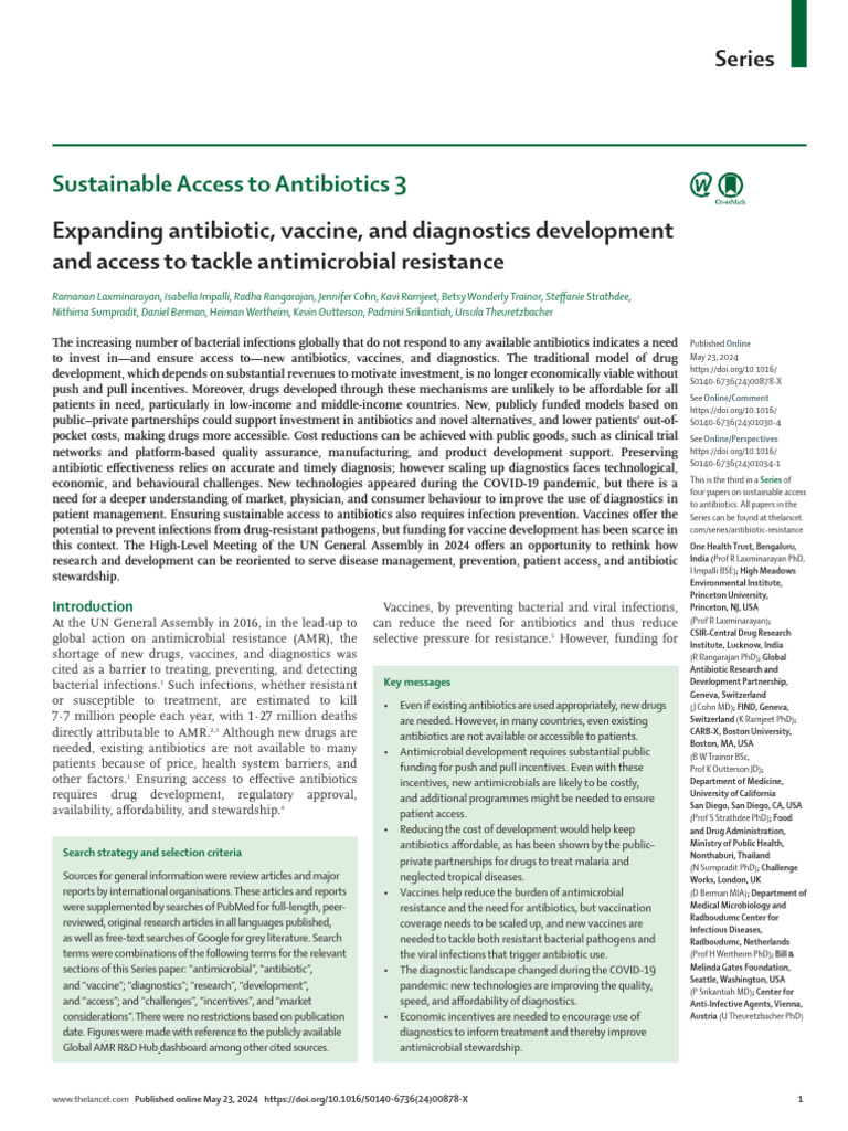 Paper 3 | PDF | Antimicrobial Resistance | Bacteriophage