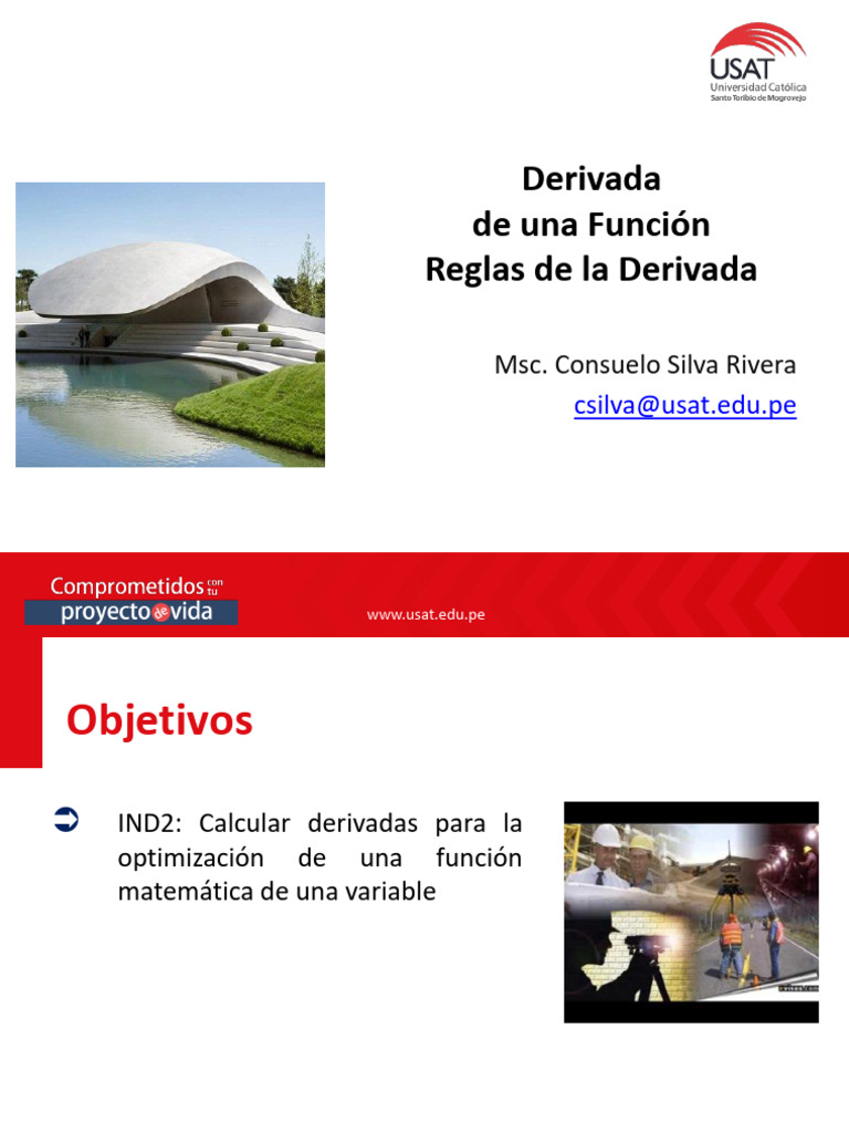S02.s07.si.Derivada de una funciòn y Reglas (17.01.25) (1) | PDF | Derivado | Función (Matemáticas)