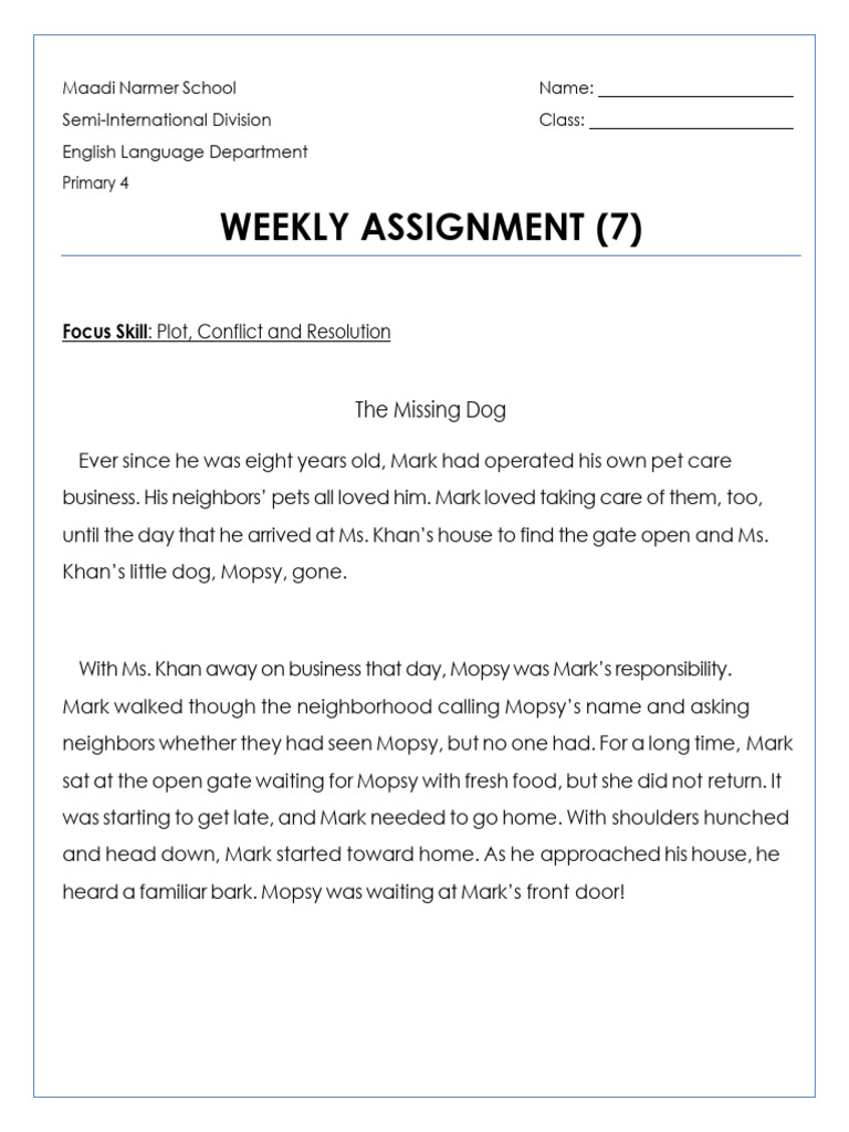 G4 - Weekly Assignment-7 Model Answer | PDF | Sharks | Subject (Grammar)
