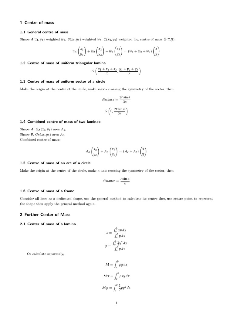 Further Maths-M2 | PDF | Applied And Interdisciplinary Physics | Quantity