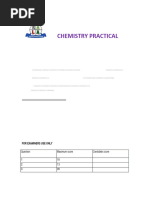 Kcse 2024 Chem Practicals Replica | PDF | Chemistry | Titration