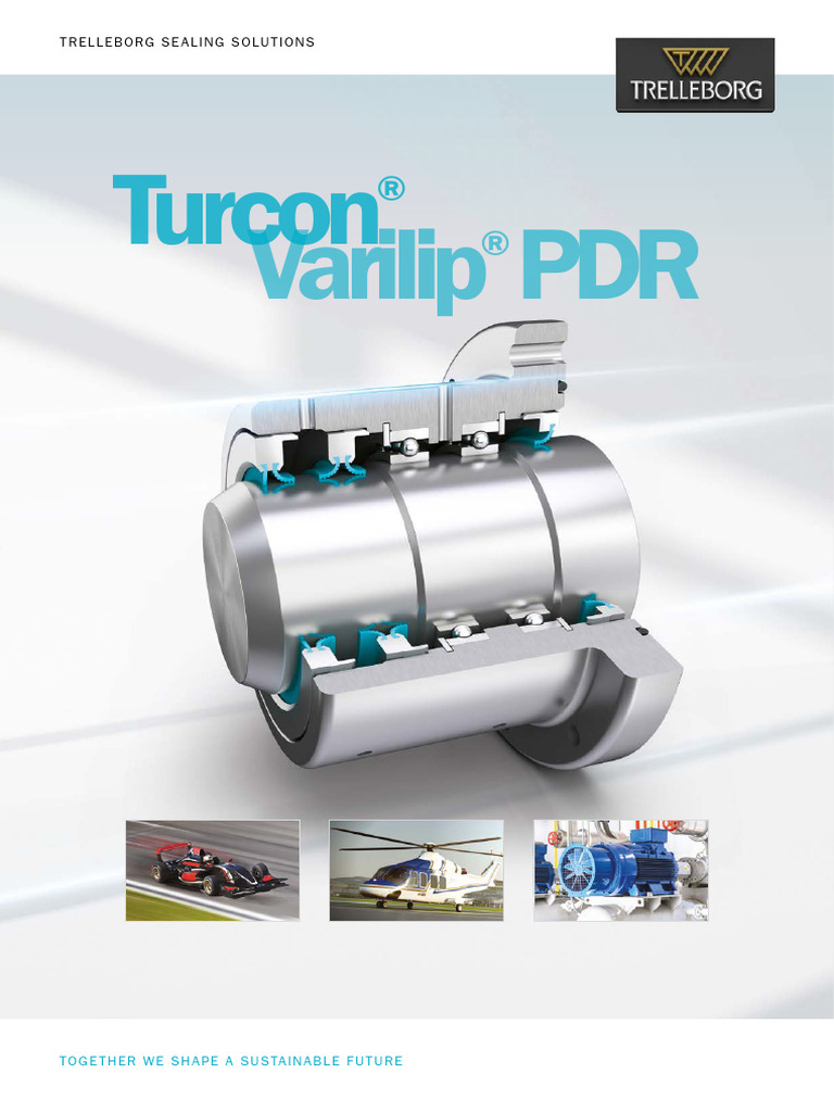turcon_varilip_pdr_gb_en | PDF | Engineering Tolerance | Pump