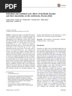 Earthworm Acute Toxicity Testing Guide | PDF | Soil | Solvent