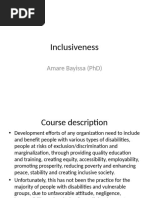 Inclusiveness (Chapter 1 & 2) | PDF | Inclusion (Education) | Disability