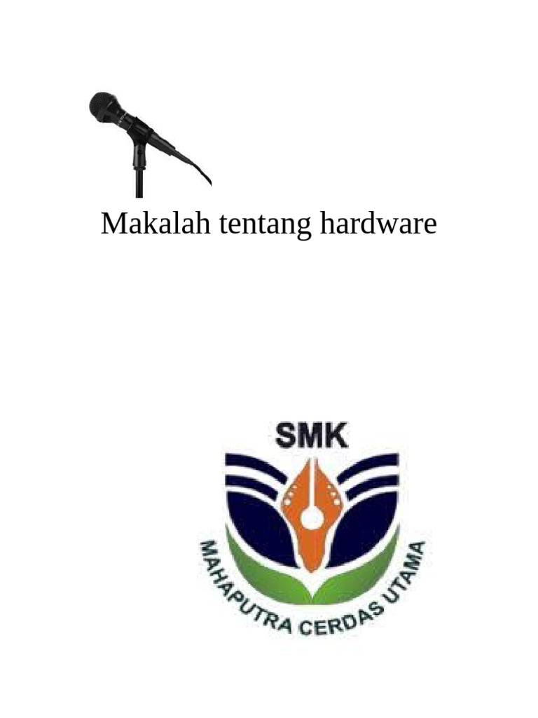 Makalah Tentang Hardware - Docx 2 | PDF