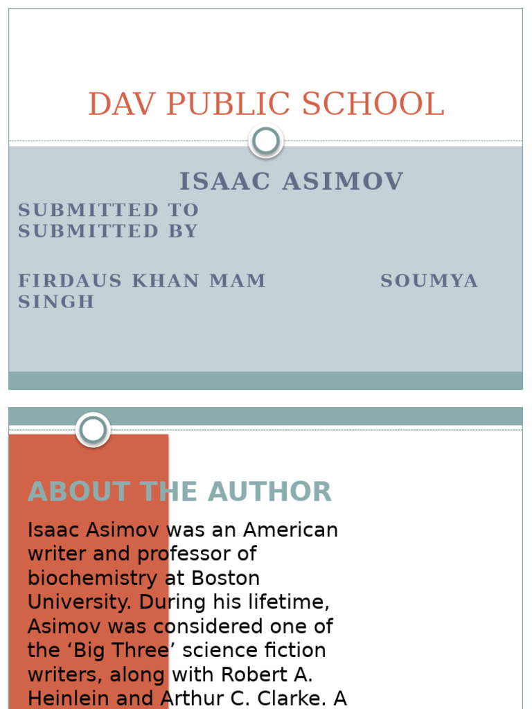 The Fun They Had Presentation | PDF | Isaac Asimov