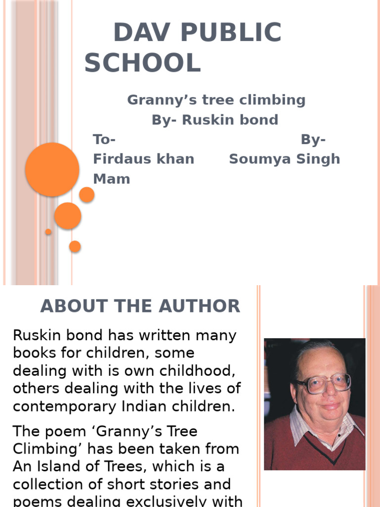 Granny's Tree Climbing by Ruskin Bond | PDF