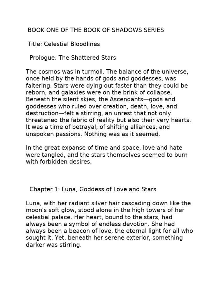 Celestial Bloodlines: Love and Betrayal | PDF | Love | Ghosts