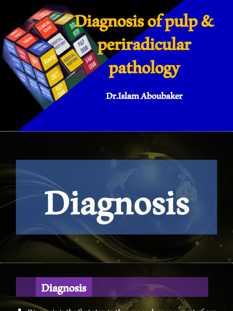 Pulp and Periradicular Pathology Diagnosis | PDF | Medical Diagnosis | Pain