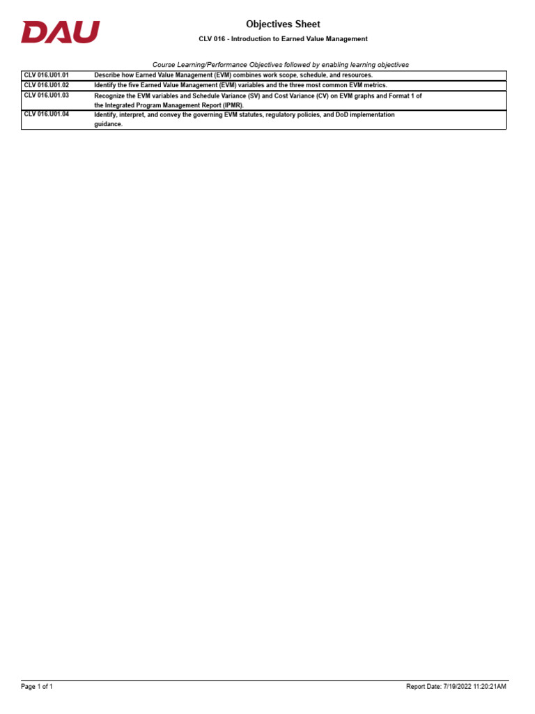 CLV 016 OBJ | PDF