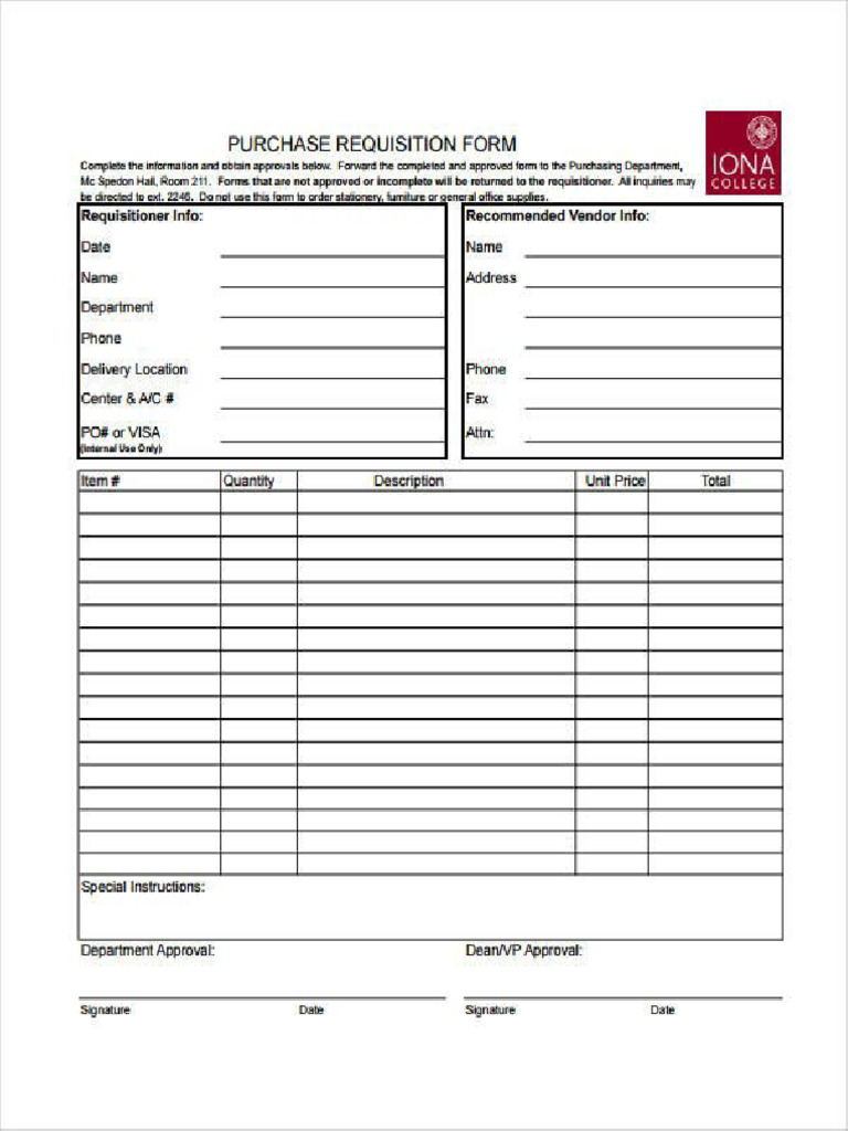Equipment-Purchase-Requisition-Form | PDF